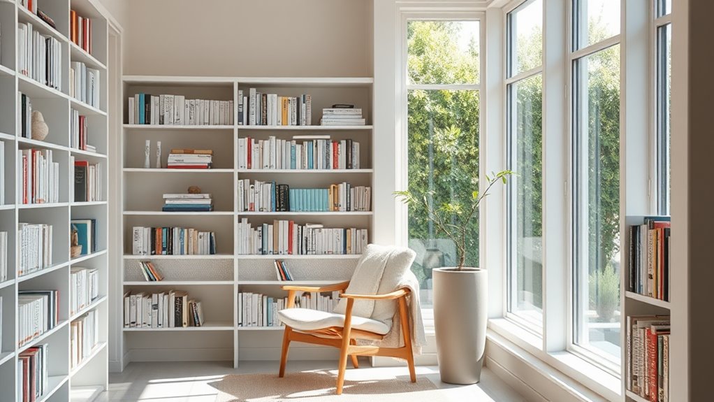 15 Best Summer Library Minimalist Decor Ideas to Refresh Your Space ...
